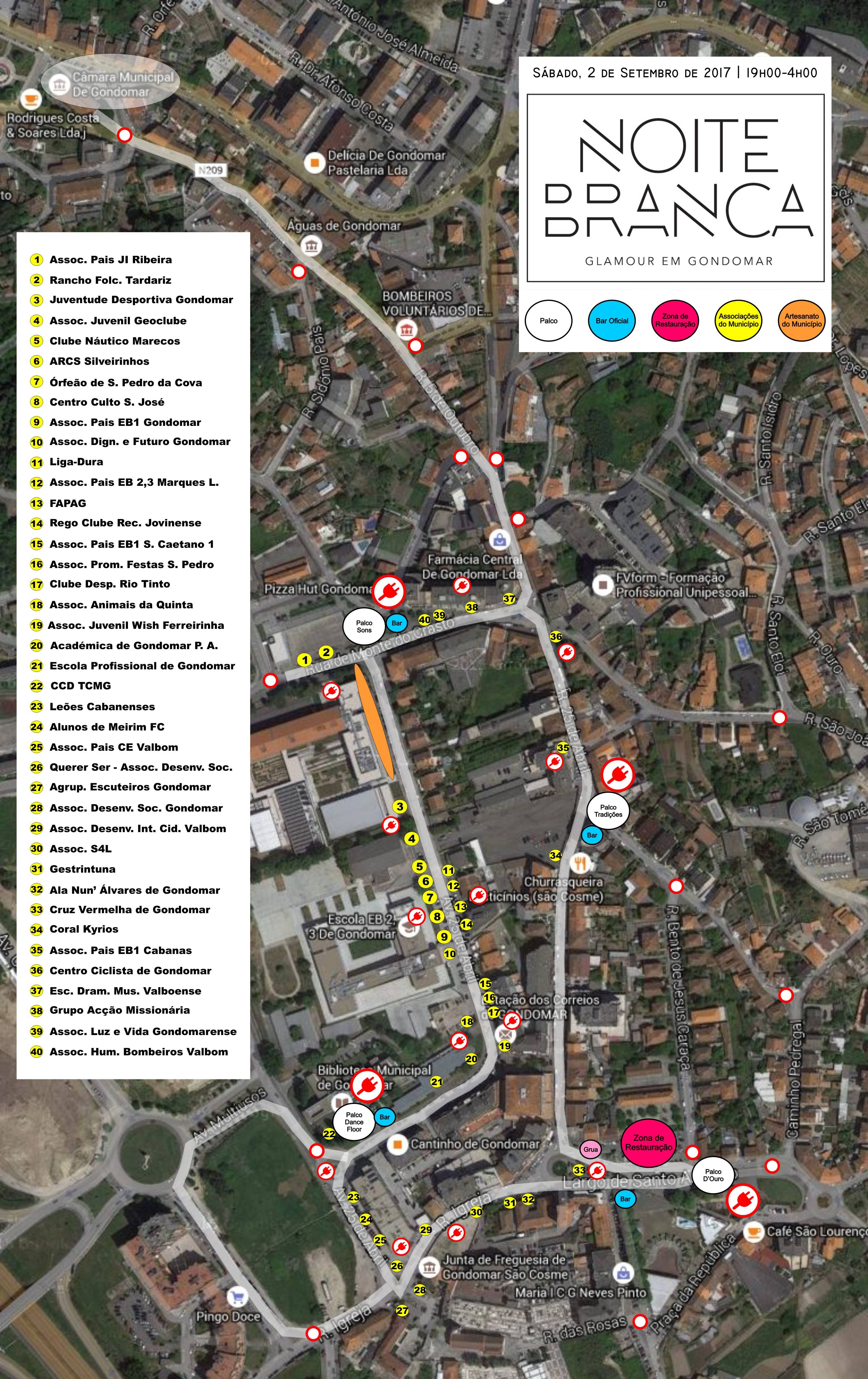 Noite Branca 2017 - Câmara Municipal de Gondomar